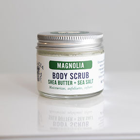 Magnolia Sea Salt Hand & Body Scrub 2.6oz– Salacia Salts