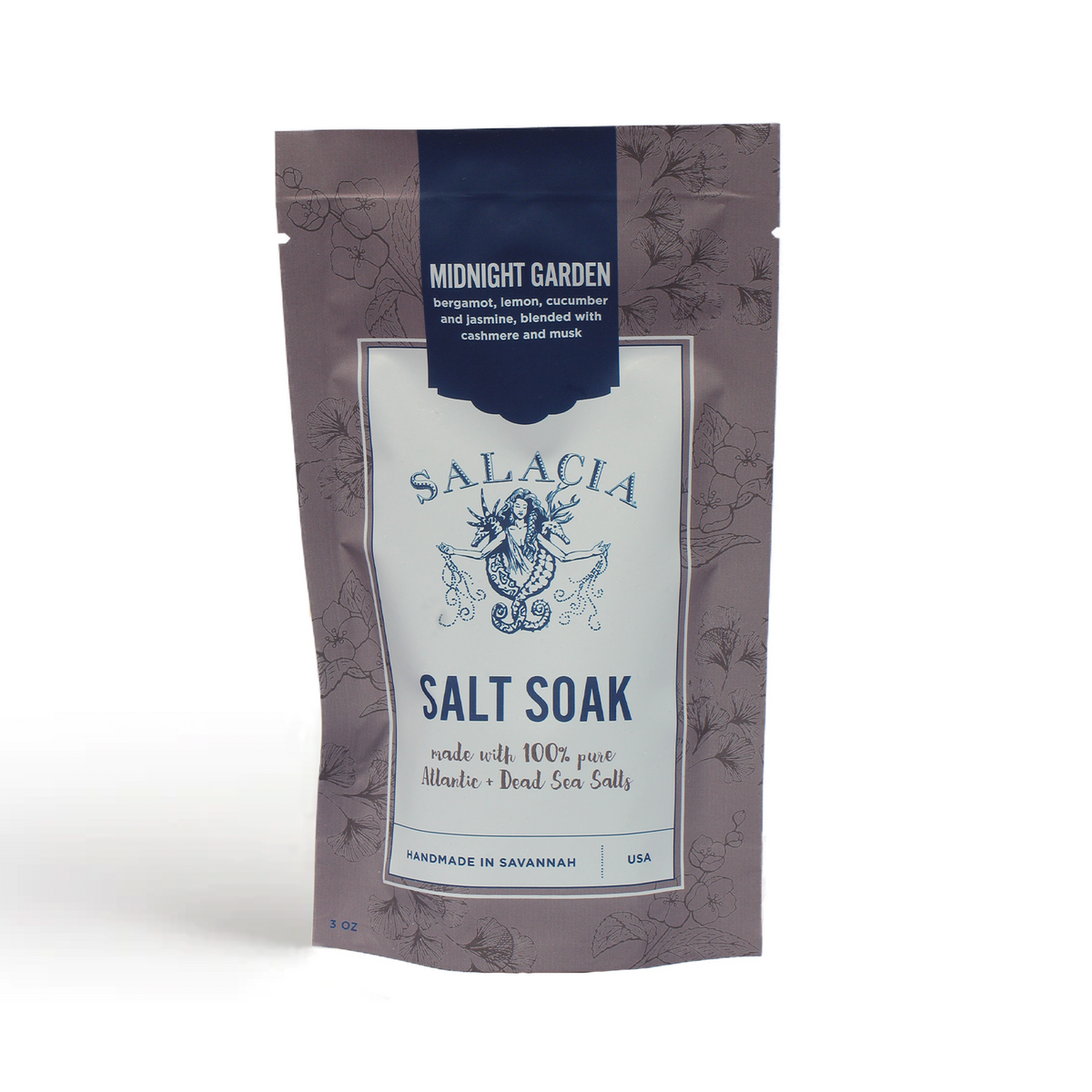 Midnight Garden Salt Soak - Small | Salacia Salts