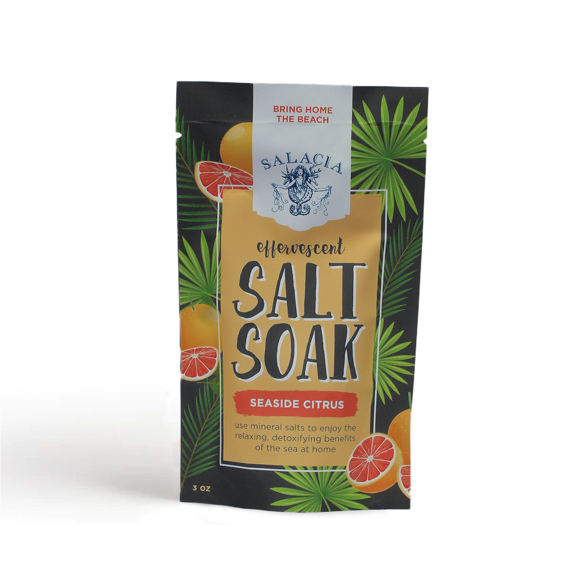 Seaside Citrus Effervescent Salt Soak– Salacia Salts